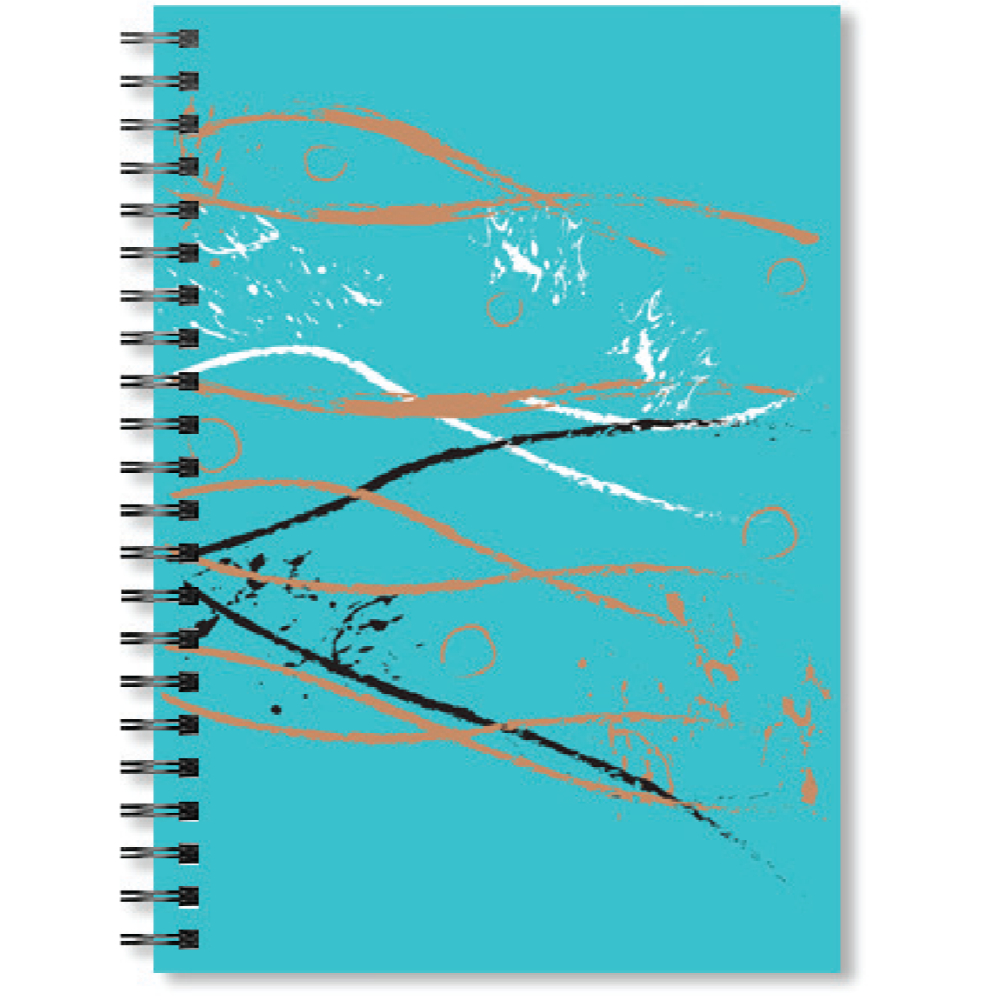 Ink Wave ( Side ) A4 Ruled 100P - Panther