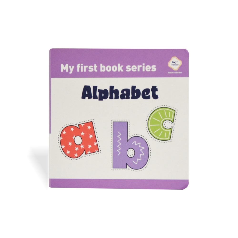 Board Book Alphabet - 14 Pages - Panther