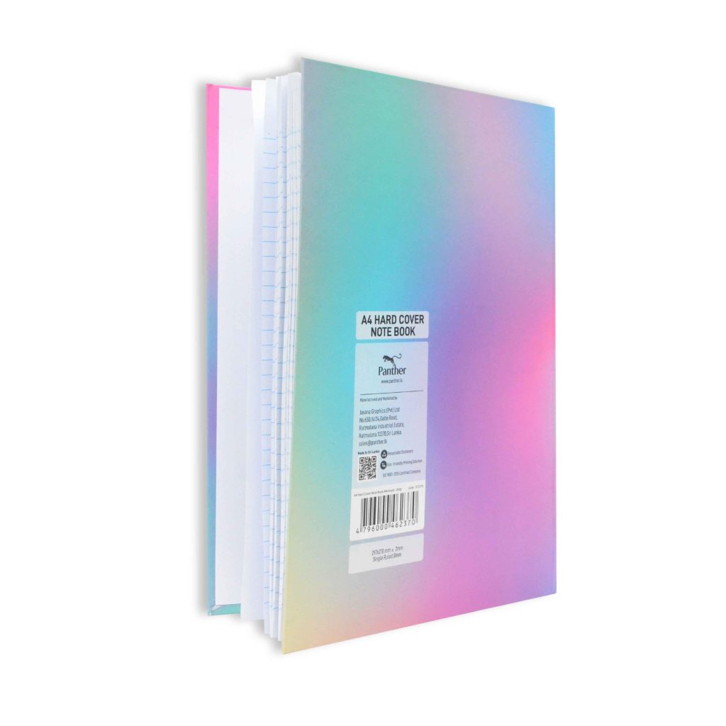 A4 Hard Cover Note Book Mermaid - 200p - Panther