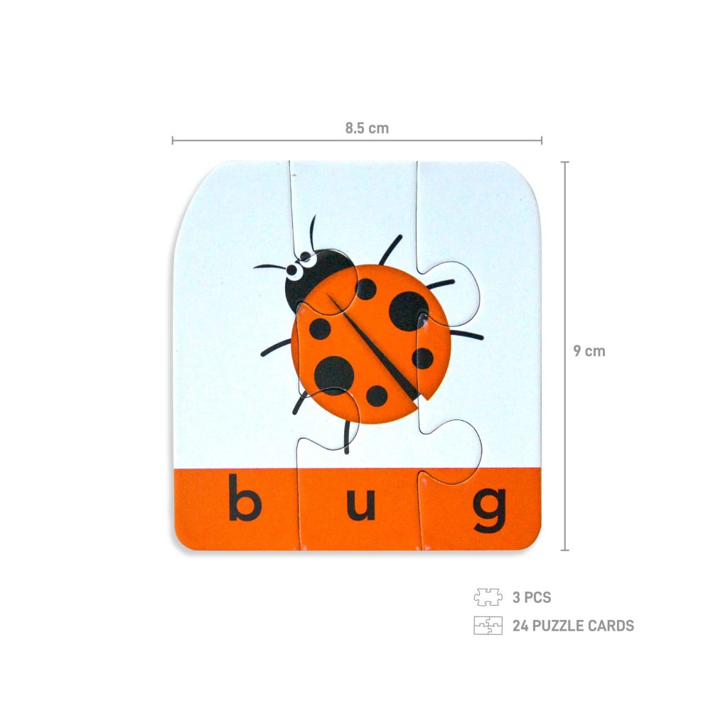 Fun with Words 3 Letters Puzzles - Panther