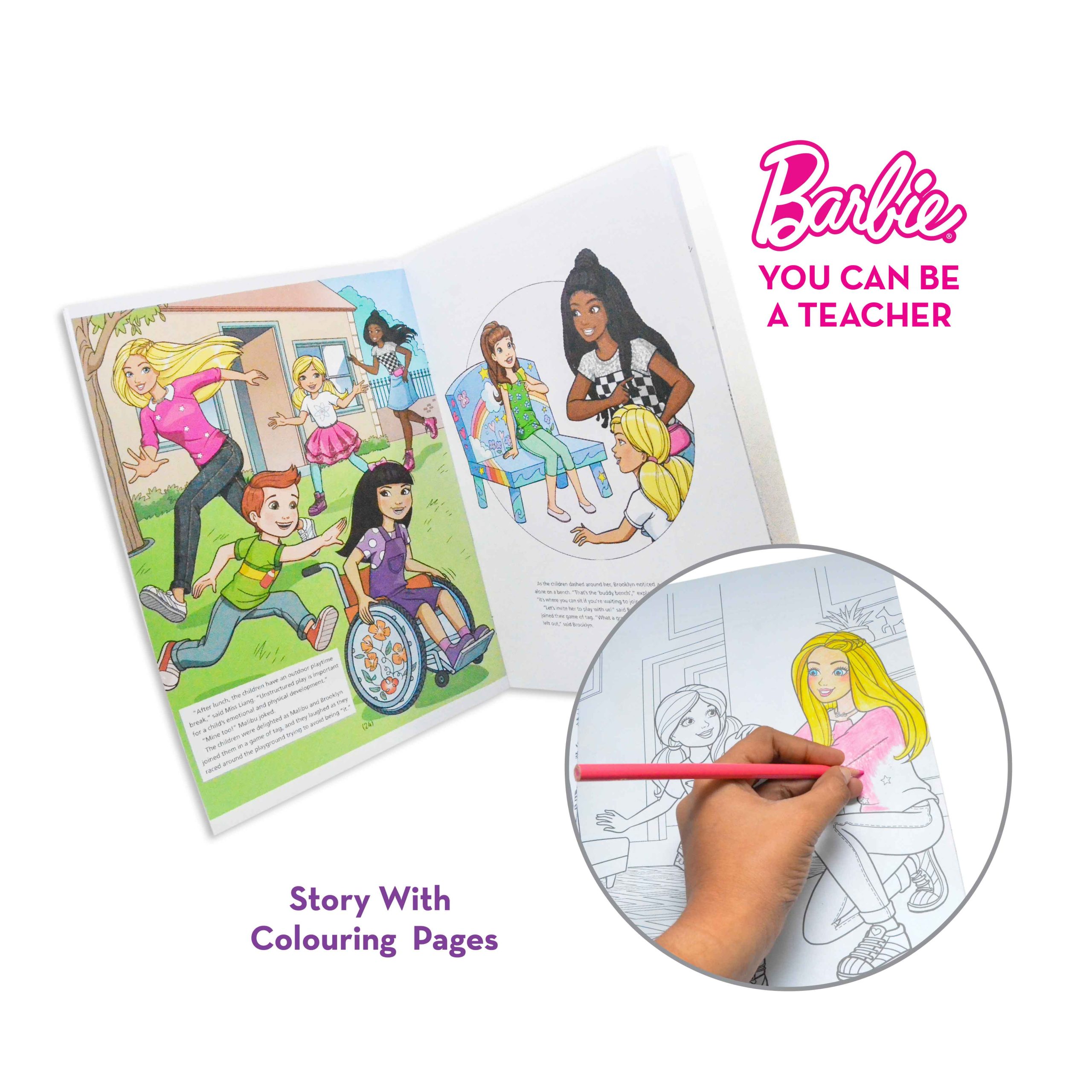 Barbie you Can Be a Teacher Coloring Book - Panther