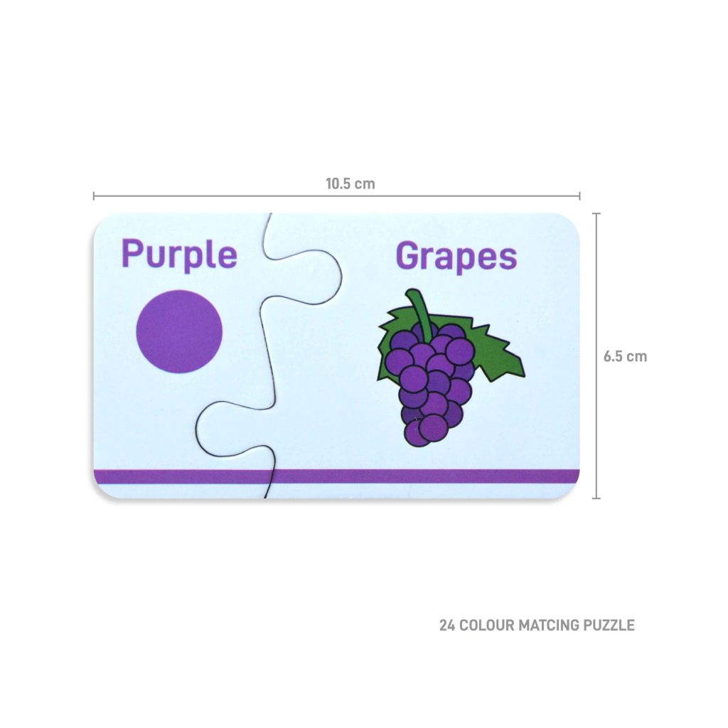 Lets Learn Colors - Color Matching Puzzle 24 puzzles - Panther