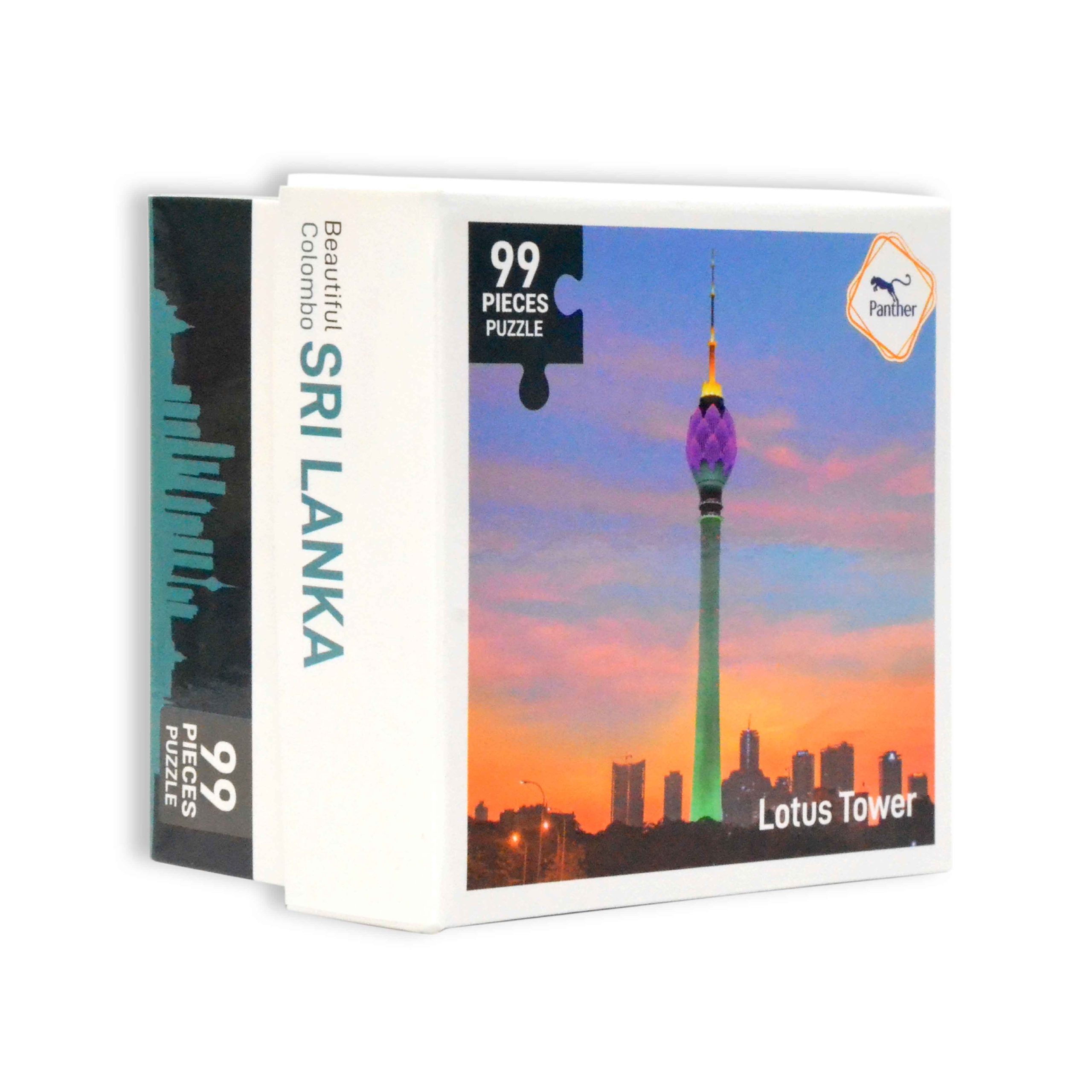 Travel Pack Sri Lanka 99 Pcs Puzzle - Panther