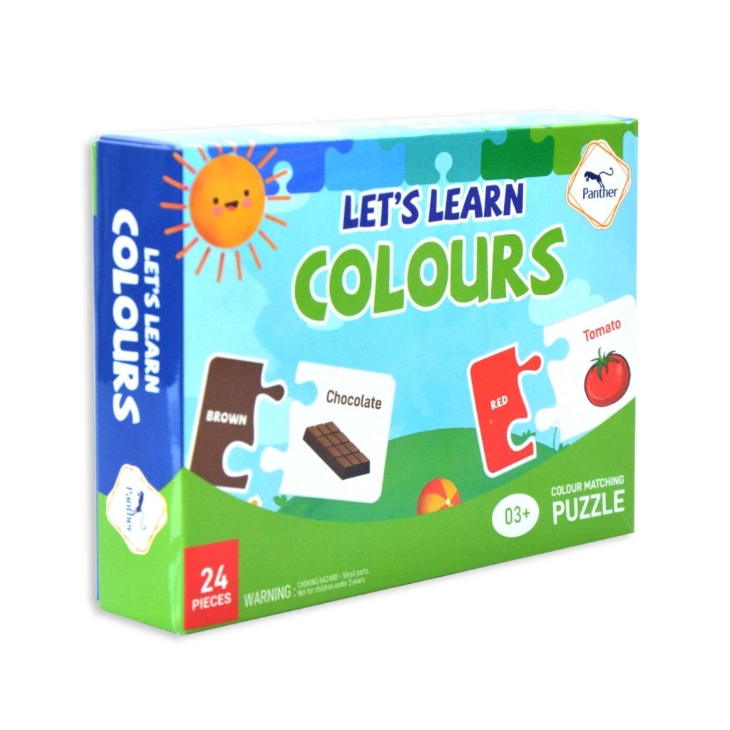 Let's Learn Colours Puzzles - Panther