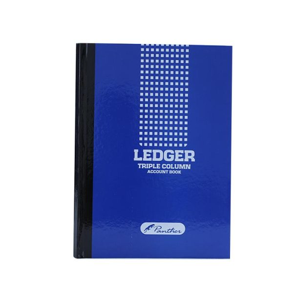 Ledger Book 3 Column 160 Pgs - Panther
