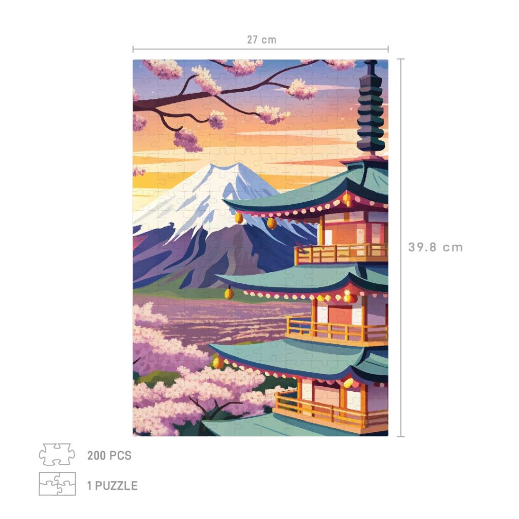 Puzzle Passport-Japan-200pcs - Panther
